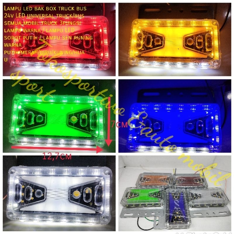 Led Light Tailgate Truck Box elf Fuso 24volt Car Truck LED Truck ...