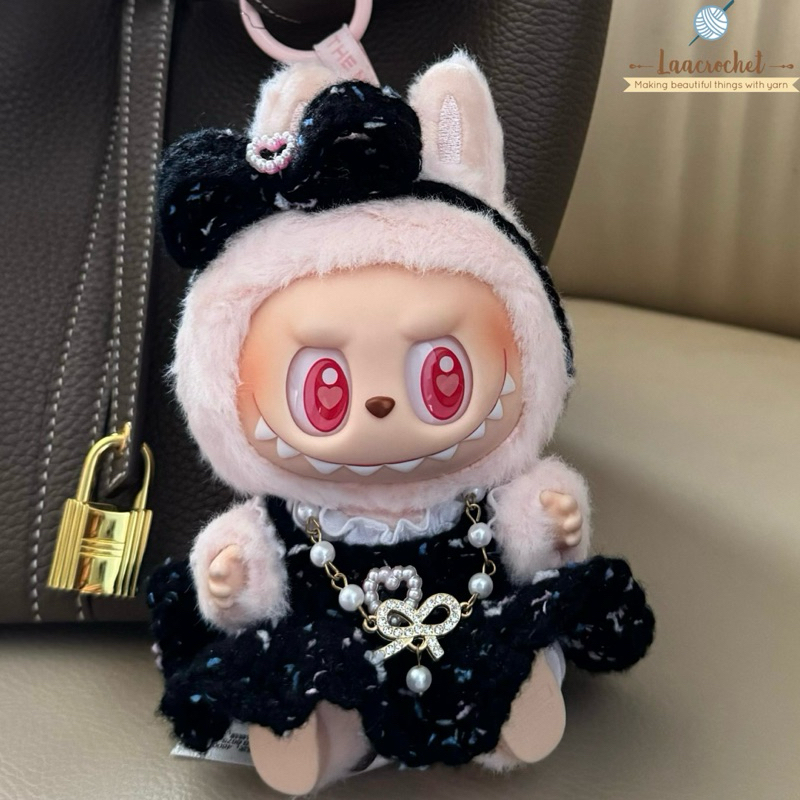 Labubu BAJU V1 V2 KNIT PREMIUM HANDMADE LABUBU OUTFIT LABUBU KNIT BAJU ...