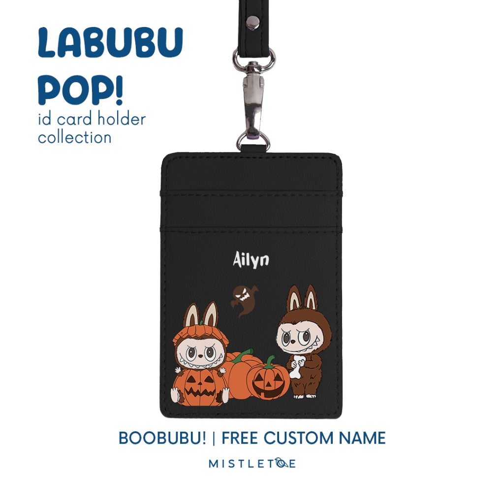 Labubu Pop! Custom ID Card Holder - Lanyard - Name Tag | Shopee Malaysia