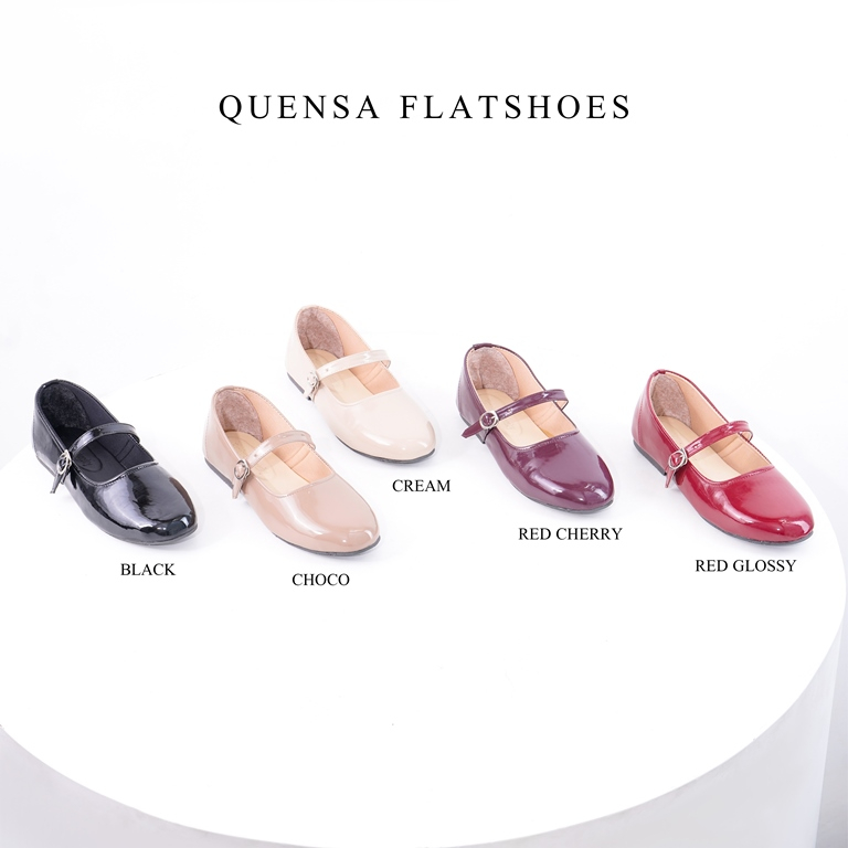 Handmadeshoesby - [Women's Flatshoes] Quensa | Shopee Malaysia