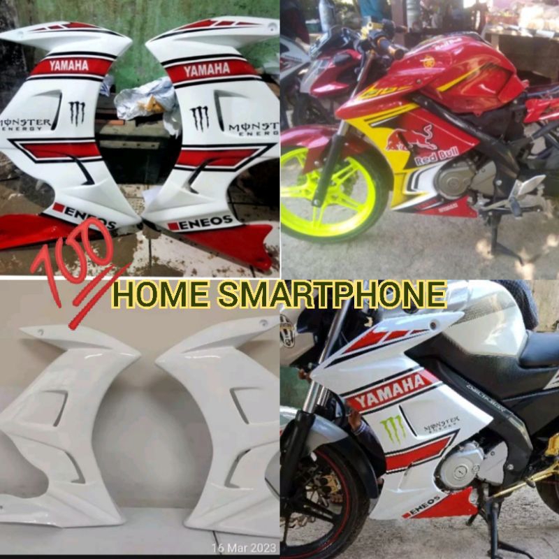Half fairing Yamaha fz150i V3 v4 custom model R15 | Shopee Malaysia