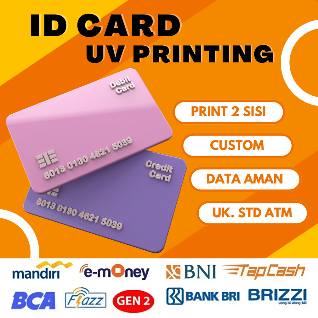 Print Custom Print UV DESIGN ID CARD NAME TAG PVC RFID E-TOLL LATEST ...