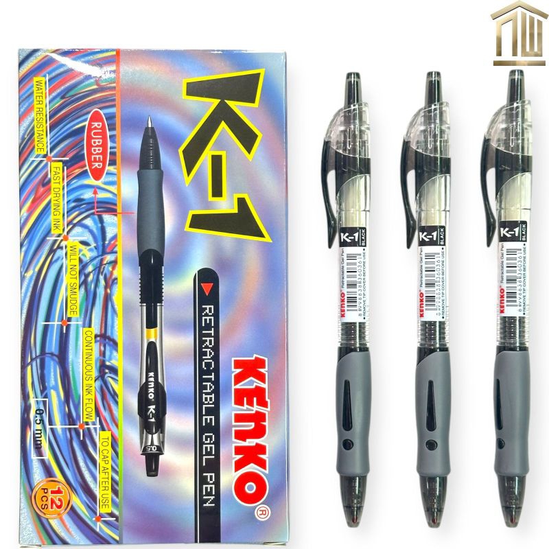 Pen/ballpoint/gel Pen Kenko K-1 (12 Pcs) | Shopee Malaysia