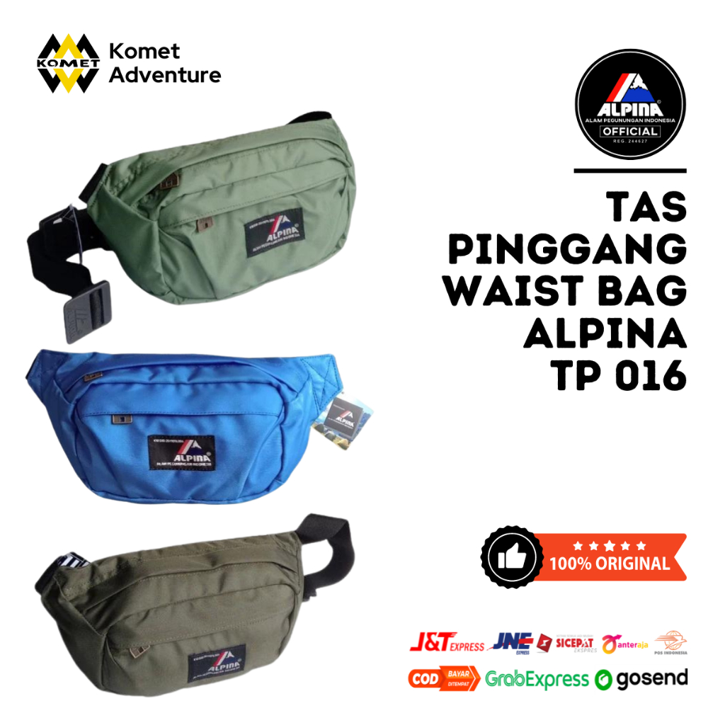 Alpina TP 016 Waist Bag | Shopee Malaysia