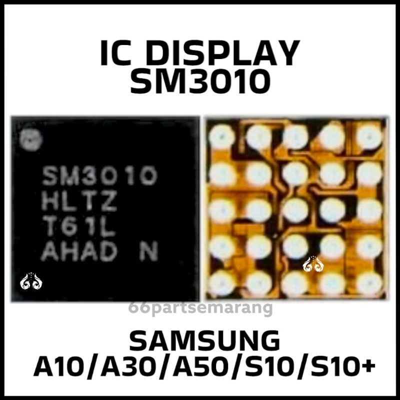 Ic Display SM3010 / SM5109 Samsung A10 / A30 / A50 / S10 / S10+ Plus ...