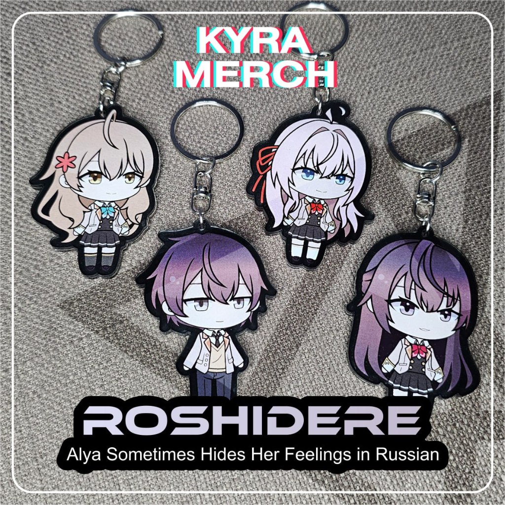 Keychain Collections Alya Someday His Feelings in Russian (Roshidere ...