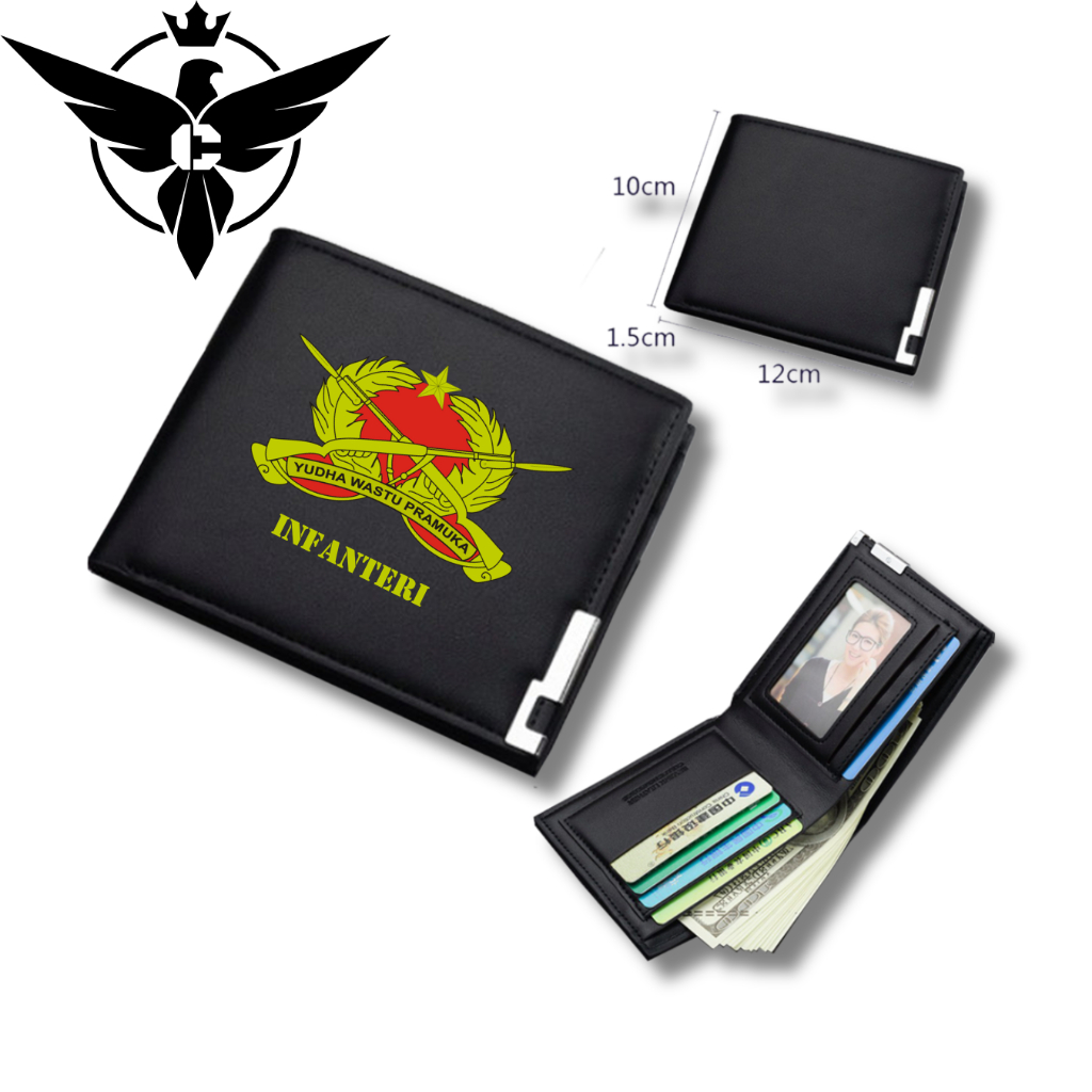 Cyber TACTICAL / WALLET AND FOLDING WALLET INFANTERI LEATHER FOLDING ...