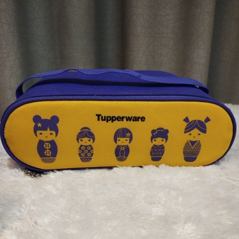 UNGU TUPPERWARE LUNCH SET NEW CHILDREN / purple children's LUNCH ...