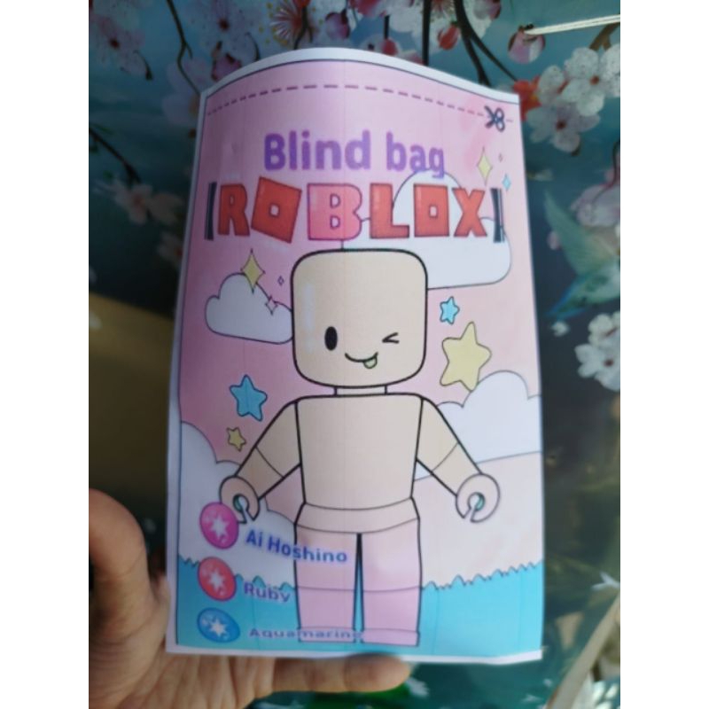 Blind bag roblox paper squishy paper | Shopee Malaysia