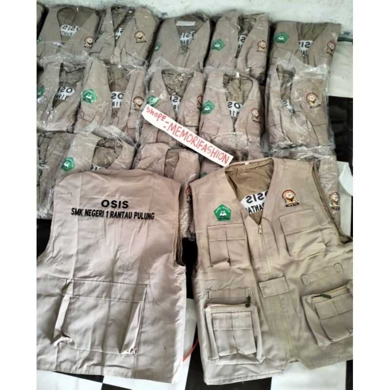 Custom OSIS Junior High School Vest/CUSTOM High School OSIS Vest ...