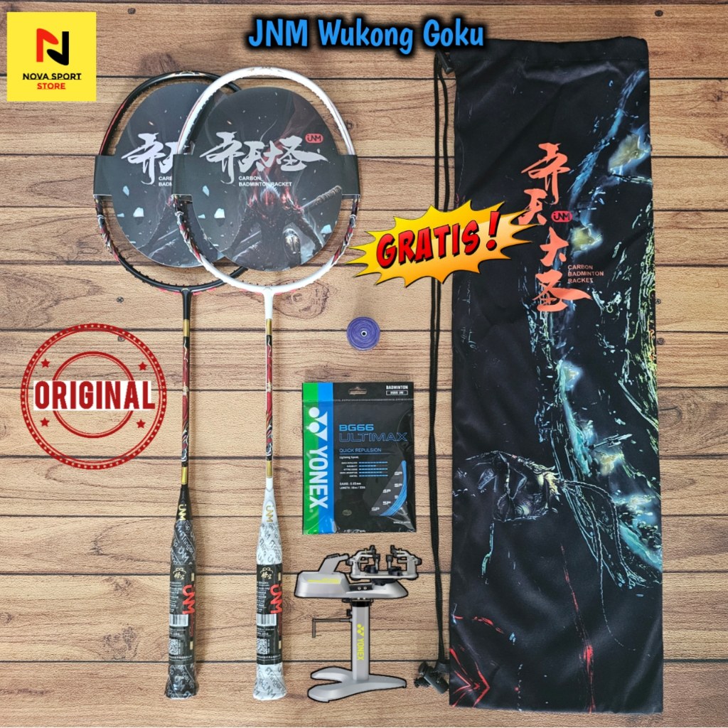 JNM Wukong Goku Badminton Racket | Shopee Malaysia