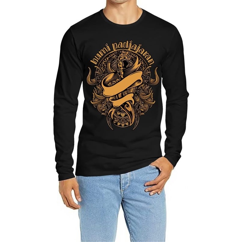 JUMBO LONG SANDED MEN'S DISTRO T-SHIRTS DTF PRINTED EARTH PICTURE COOL ...