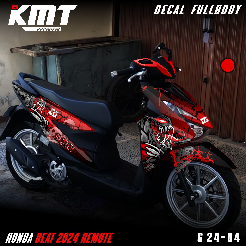 Decal Sticker Skotlet Variation Beat New CBS DELUXE STREET Remote 2024 ...