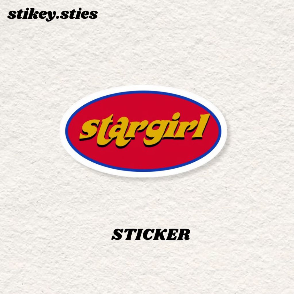 Sticker STARGIRL AESTHETIC Waterproof VINYL/STICKER BRAND Helmet LAPTOP ...