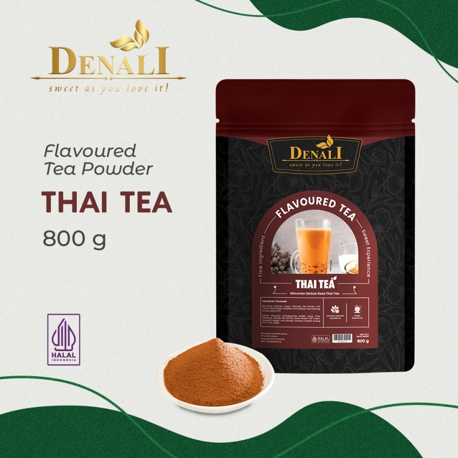Denali THAI TEA Flavor Powder 800 grams Premium Quality ThaiTea Flavor ...