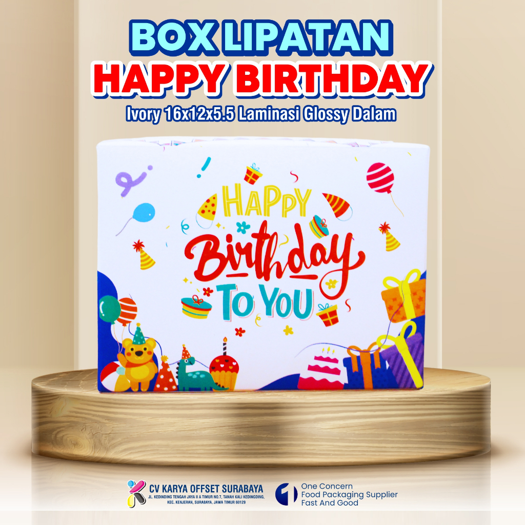 Retail birthday rice Box/birthday rice Box/happy birthday ivory ...