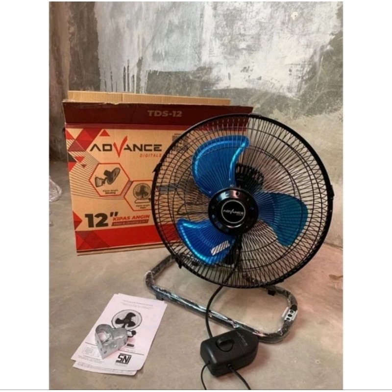 Advance FAN TDS-12 table fan, wall fan, iron fan, 2 in 1 fan | Shopee ...