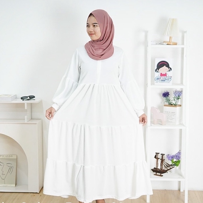 GAMIS CANDA REMPEL 3 LAYERS // GAMIS CANDA E SUSUN // GAMIS JUMBO ...