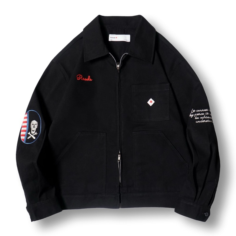 PARSELS - Peace Boxy Work Jacket | Shopee Malaysia