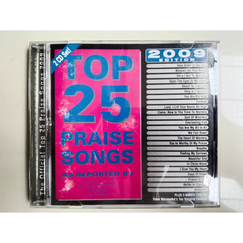 Top 25 - Praise Songs (CD) Disc 2 Only | Shopee Malaysia