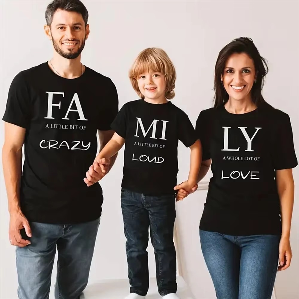 Mystique.id-baju KAOS COUPLE FAMILY - FA MI LY CRAZY LOUD LOVE - COOL ...
