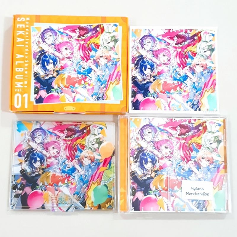 Project Sekai Album Wonderlands x Showtime Set (Album + Acrylic Standee + Sticker) | Shopee Malaysia