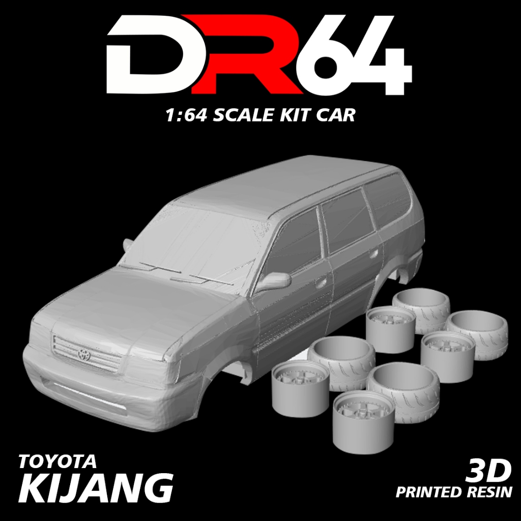 Toyota Kijang 1/64 scale Car Kit / Toyota Kijang Hotwheel / Resin Car Kit | Shopee Malaysia