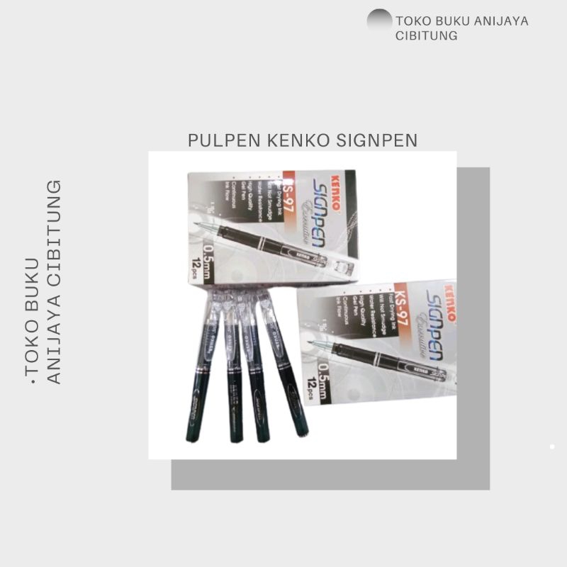 Pulpen/writing PEN KENKO SIGNPEN (KS-97) | Shopee Malaysia