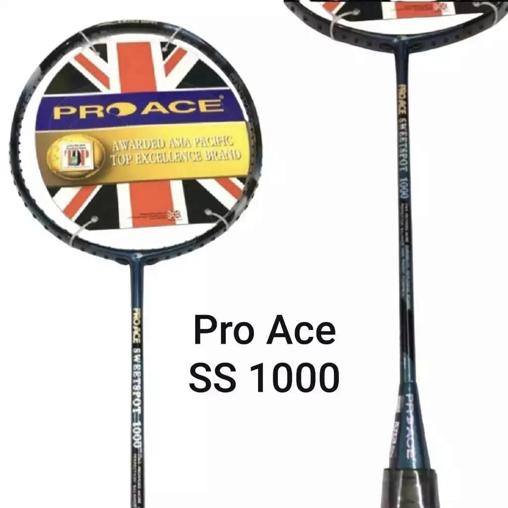 Sale ! Pro ACE BADMINTON RACKET - PROACE SWEETSPOT 1000 3UG2 ORIGINAL ...