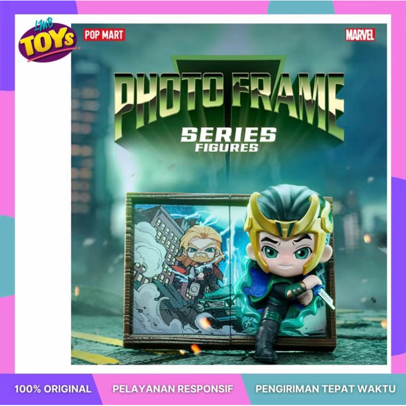 [Pop Mart] [Selected] Marvel Avengers Photo Frame Series - 100% Ori ...