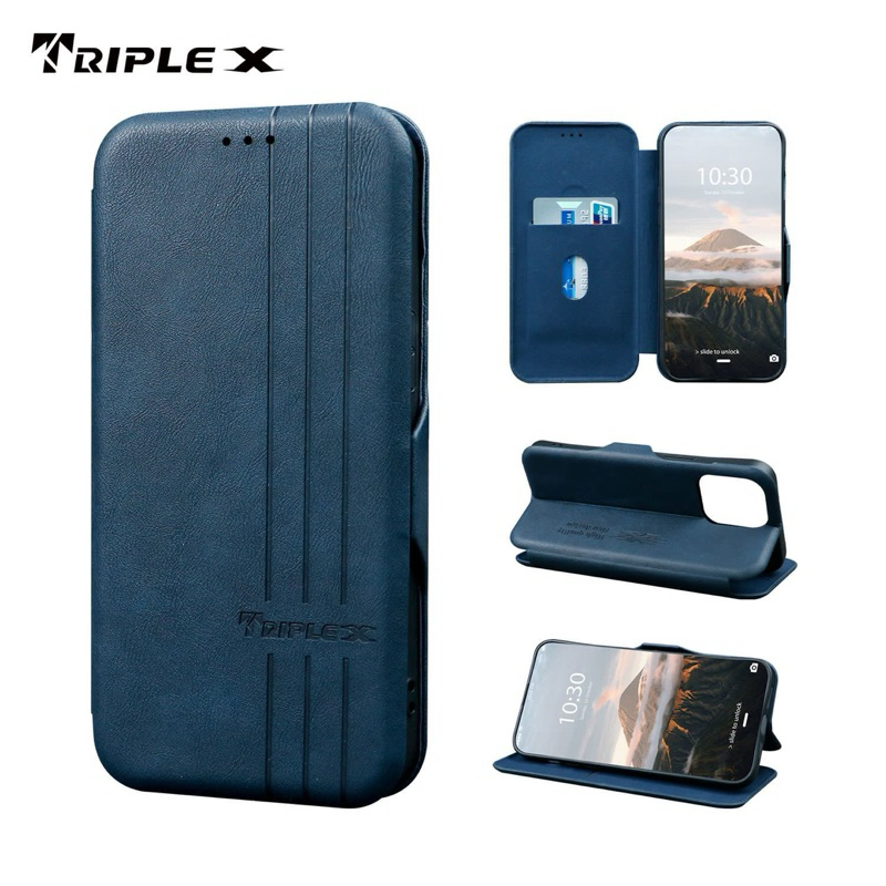 Flip Case Oppo A5 Pro A3 Pro A3X Leather Flip Magnetic Casing | Shopee ...
