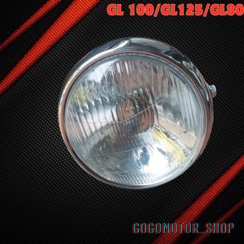 Original Honda Gl 125 Gl 100 Gl 80 XL 125 Headlight Reflector | Shopee ...