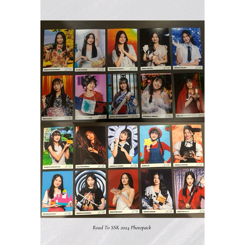 Official Photo Pack (PP) JKT48 Road to SSK 2024 edition | Shopee Malaysia