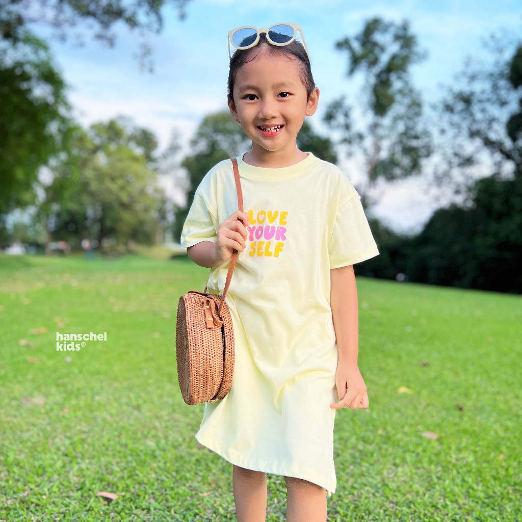 Hanschelkids - Love your Self Dress (Dress for girls 2-12 years ...