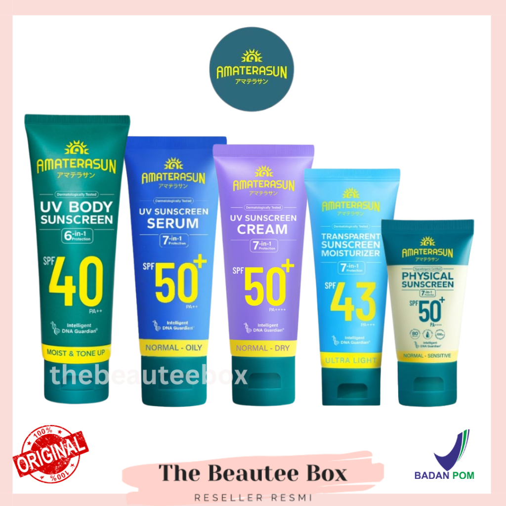 Amaterasun UV Sunscreen Serum SPF 50+ PA++ (50gr) // Sunscreen Cream ...