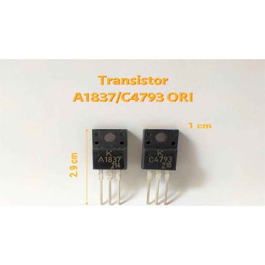 Ps - Transistor A1837/C4793 ORI | (TR) Transistor A 1837 C 4793 ...