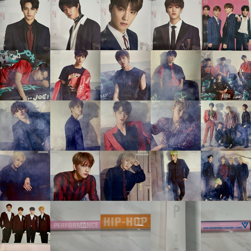 [MUST Co SEPARATE] SEVENTEEN SVT OFFICIAL MD MERCHANDISE POSTER SET ...