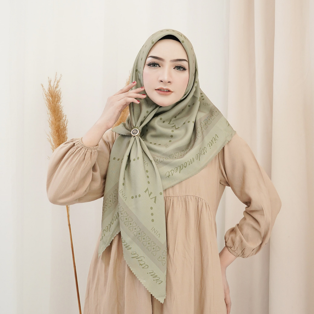Premium MODEST STYLE VINYL HIJAB – VINI LUXE SERIES | Shopee Malaysia
