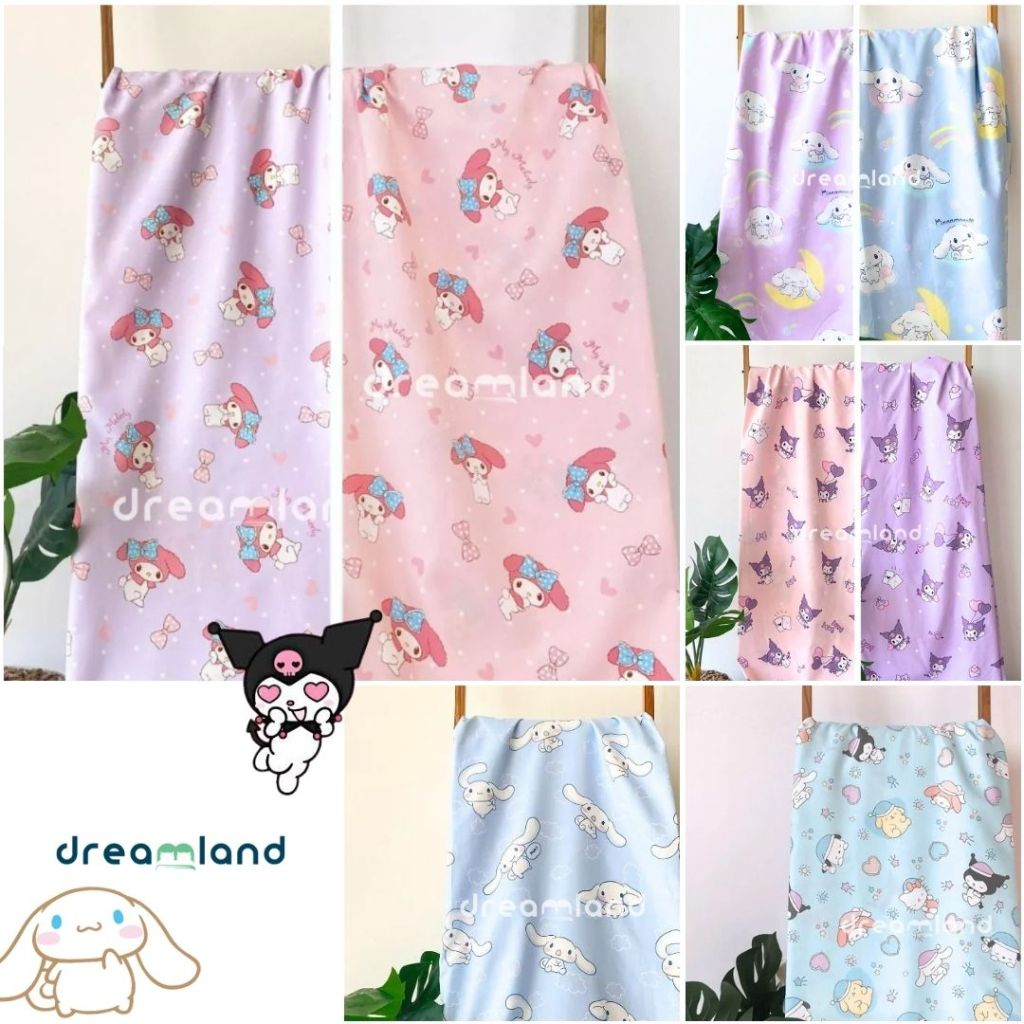 Dreamland | Retail Fabric | Sanrio Collection | Microsilk | Cinnamoroll ...