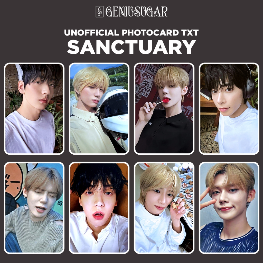 [TXT] Sanctuary PHOTOCARD UNOFFICIAL | Shopee Malaysia
