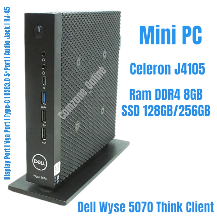 Desktop Mini PC Dell Wyse 5070 Thin Client Celeron J4105 8GB SSD 128GB ...