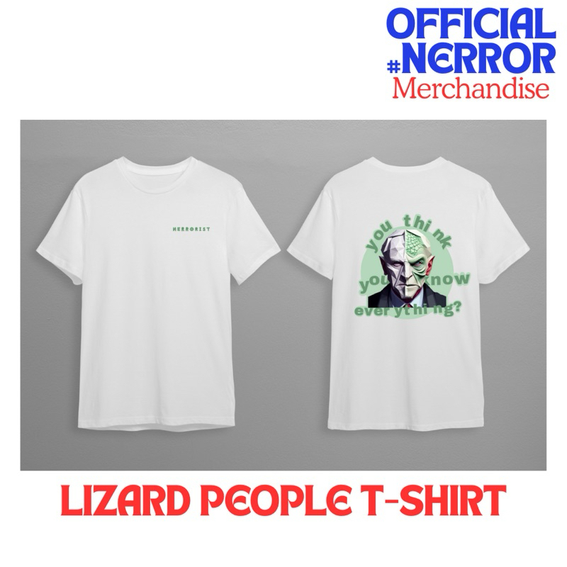 LIZARD PPL T-SHIRT — OFFICIAL MERCHANDISE BY NESSIE JUDGE ...