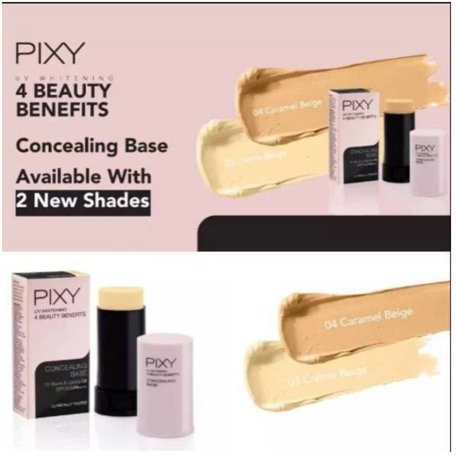 Pixy Concealing Base 4 Beauty Benefits 9gr | Shopee Malaysia