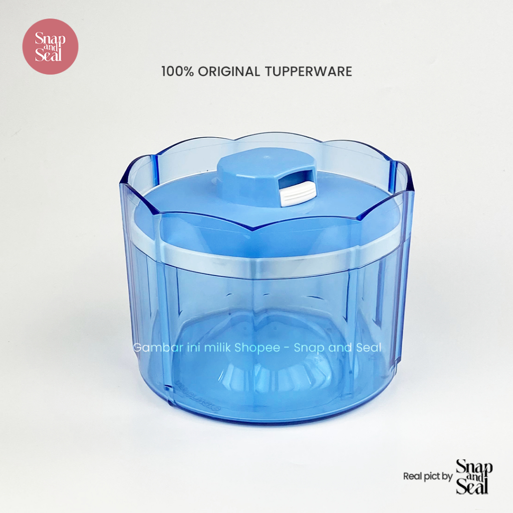 Tupperware Advanced Counterpart 500ml Light Blue Smooth beret condition ...