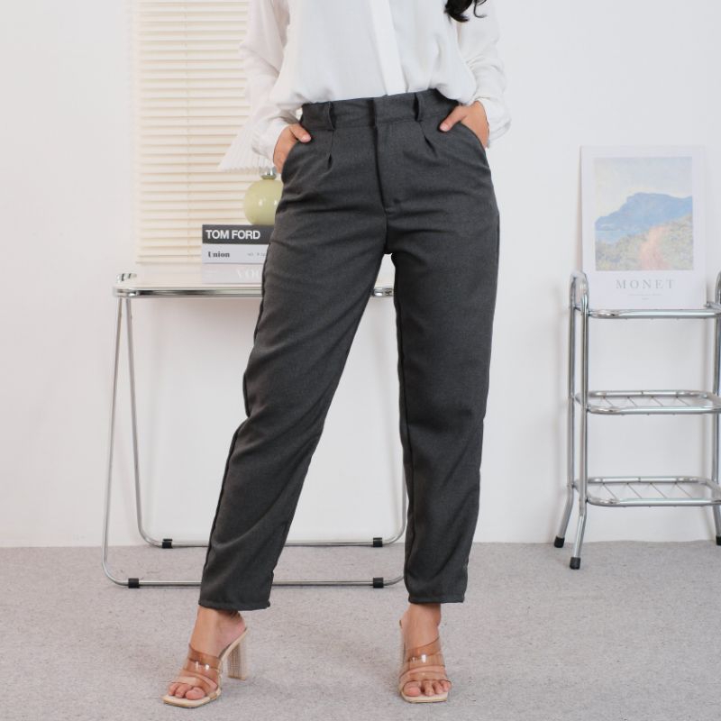 Office Pants - High-Waisted Women's Office Work Pants Women's Formal ...