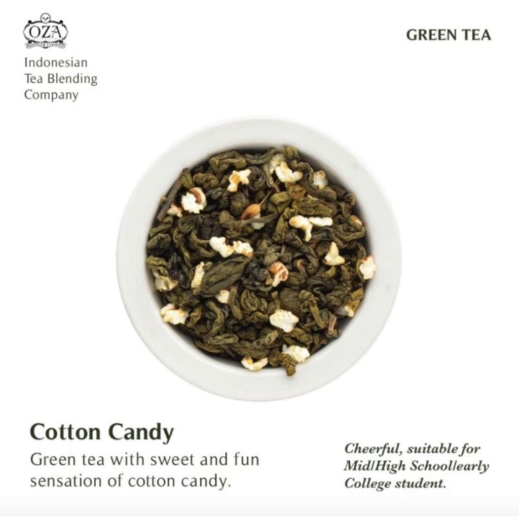Oza Tea - Cotton Candy | Artisan Tea - Green Tea | Specialty Grade ...