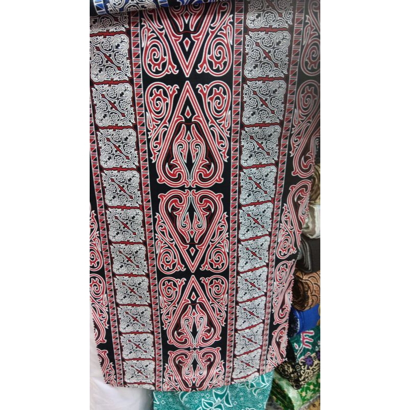 KATUN Cotton batik fabric meter gorga pattern width 110 cm | Shopee ...