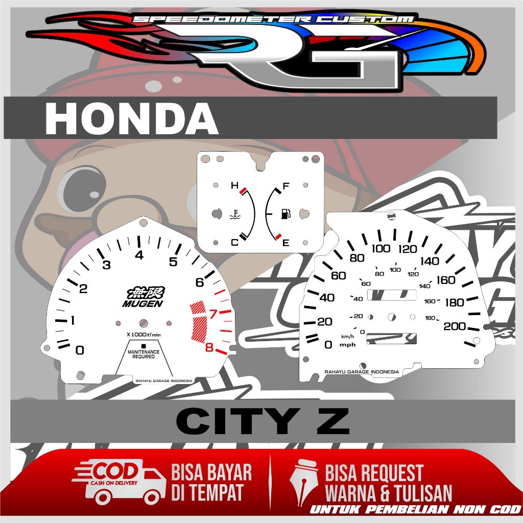 Honda CITY Z CUSTOM SPEEDOMETER BOARD | Shopee Malaysia