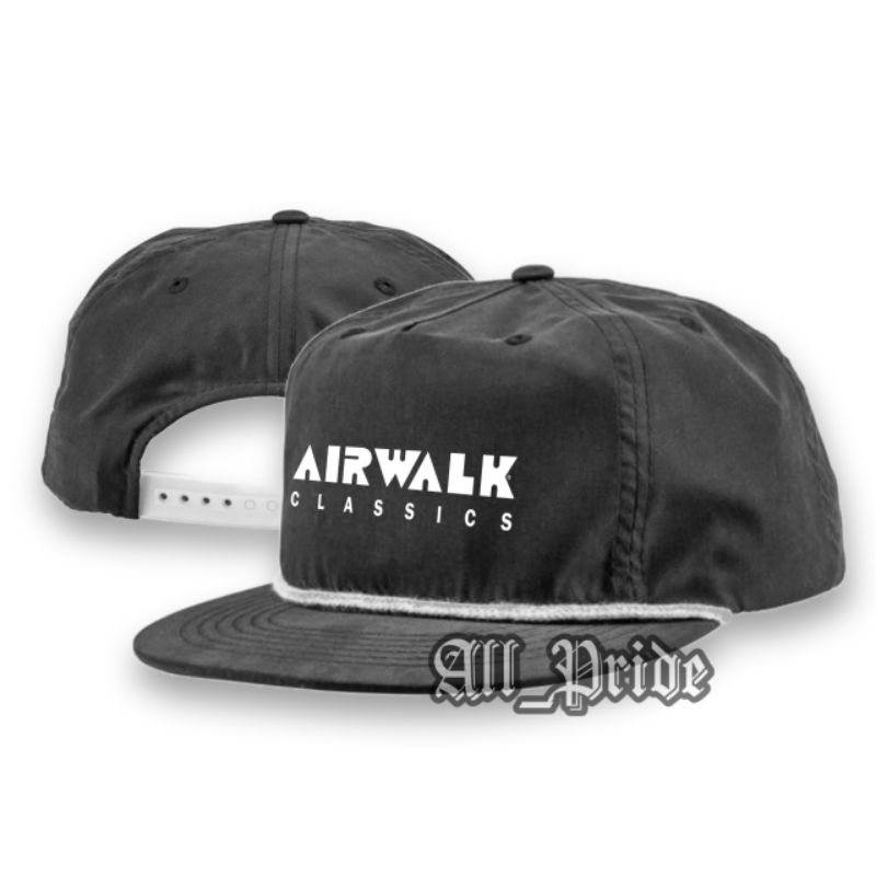 Classic Airwalk Classic Snapback Hat / Casual Classic Oldskool Snapback ...