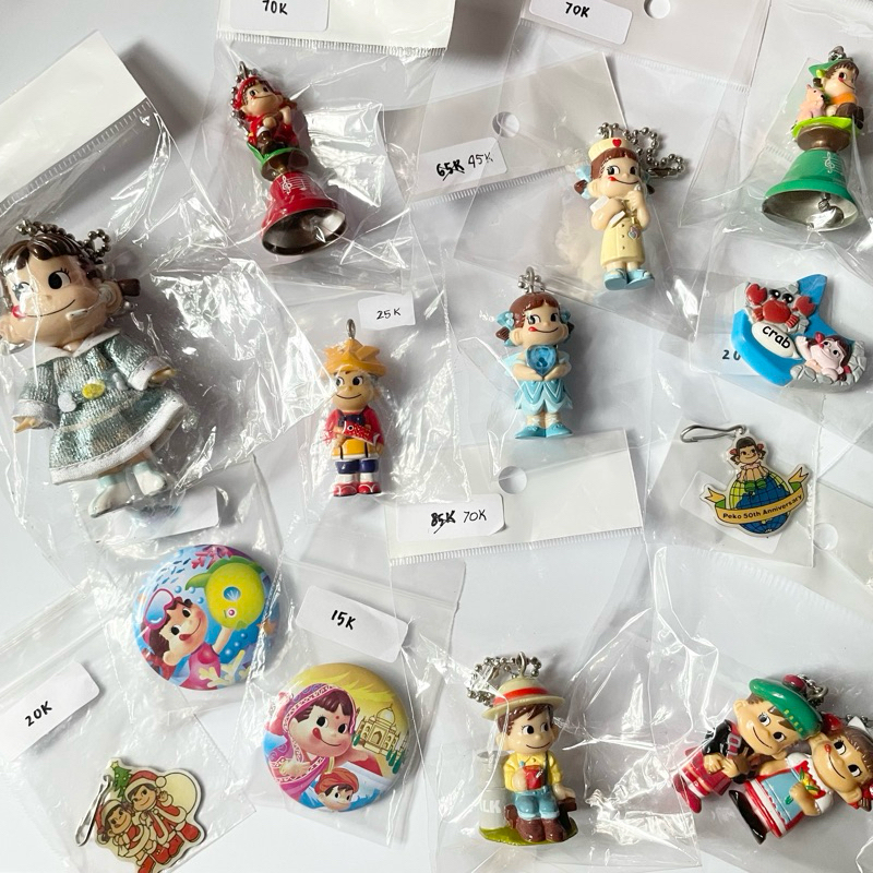 Peko-chan gotochi charm keychain under 50k - japan japanese trinkets H ...